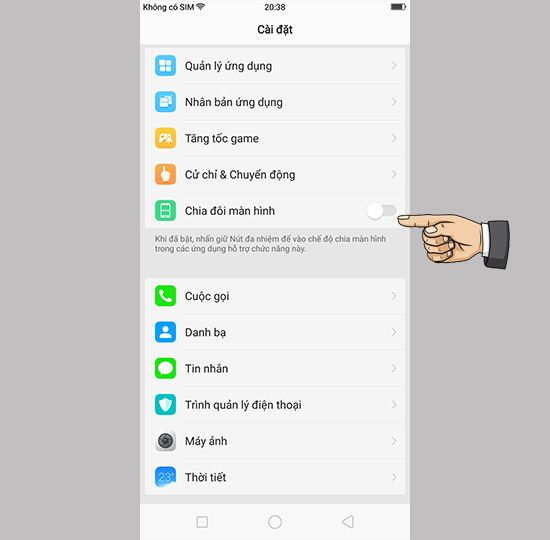 How to Activate Split Screen on Oppo F5 - Mytour